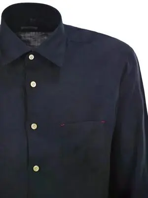 Kiton Linen Shirt - Blue