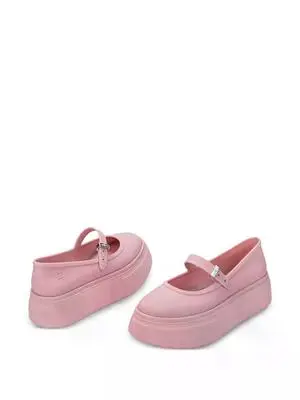 Melissa Soft Ballerina Platform Flats - Pink