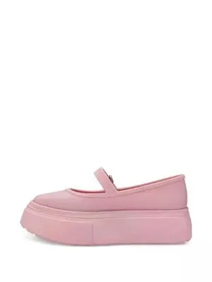 Melissa Soft Ballerina Platform Flats - Pink