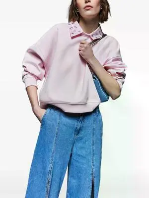 Liu Jo Front-slit Flared Jeans