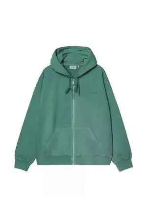 Carhartt Work In Progress Zipped Hoodie - Green