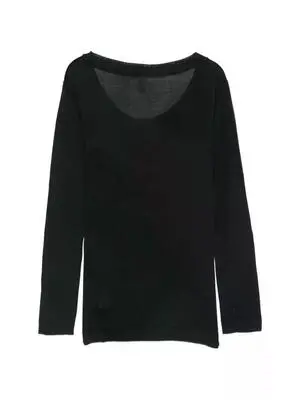 DANIELE FIESOLI Madonna Neckline T-shirt - Black