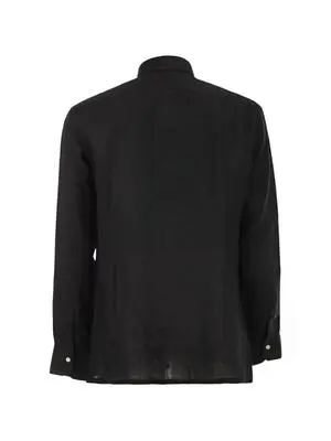 Kiton Linen Shirt - Black