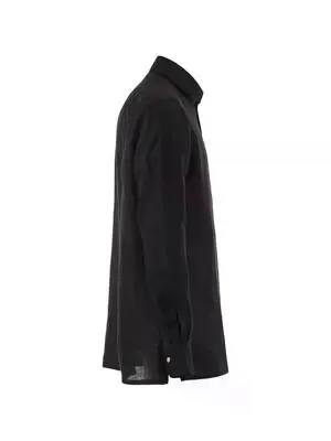 Kiton Linen Shirt - Black