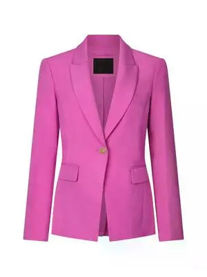 Liu Jo Single-breasted Peak Lapel Blazer - Pink