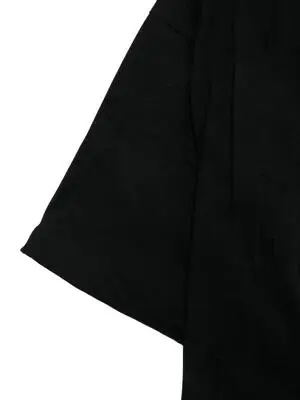 DANIELE FIESOLI V-neck T-shirt - Black