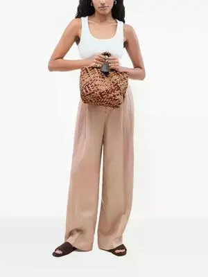 NAGHEDI Small St. Barths Tote Bag - Brown