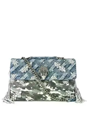 Kurt Geiger Xxl Kensington Crystal-embellished Shoulder Bag