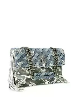 Kurt Geiger Xxl Kensington Crystal-embellished Shoulder Bag