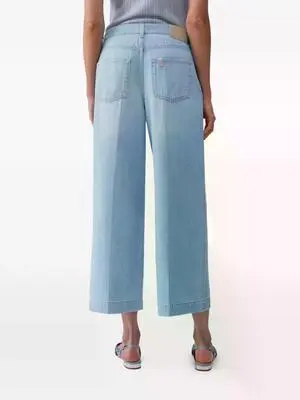 Liu Jo Flared Cropped Jeans