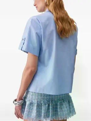 Liu Jo Bejeweled Oxford Shirt