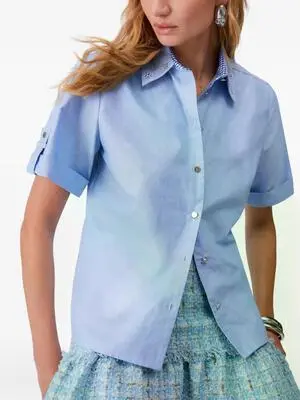 Liu Jo Bejeweled Oxford Shirt
