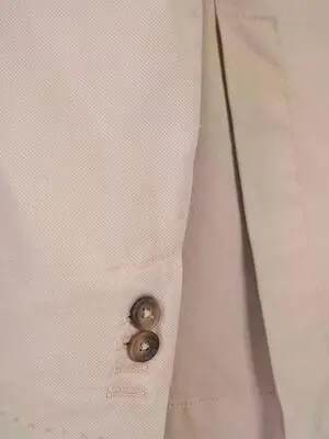 RUSSOCAPRI Oxford Single-breasted Blazer