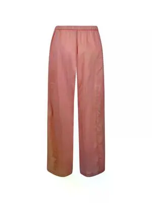 FORTE_FORTE Elasticated Palazzo Pants - Pink