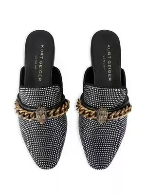 Kurt Geiger Chelsea Chain-embellished Mules
