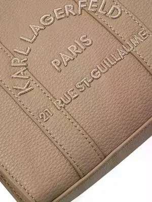 Karl Lagerfeld Rue St-guillaume Mini Tote Bag - Neutrals