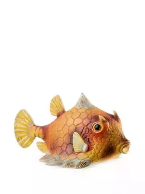L'OCA NERA Turret Fish Ornament - Orange