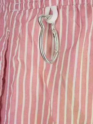 Fedeli Striped Swim Shorts - Pink