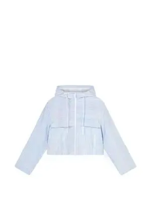 Armani Exchange Striped Hooded Jacket