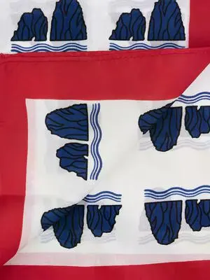 OTTOTREDICI Patterned Pocket Square