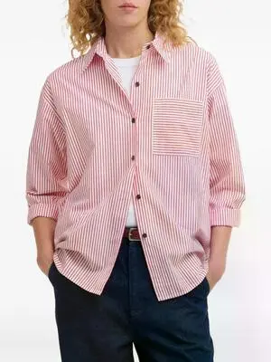Barbour Polly Striped Shirt - White