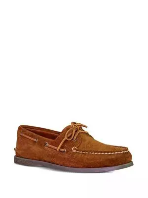 Sperry Suede Boat Shoes - Brown