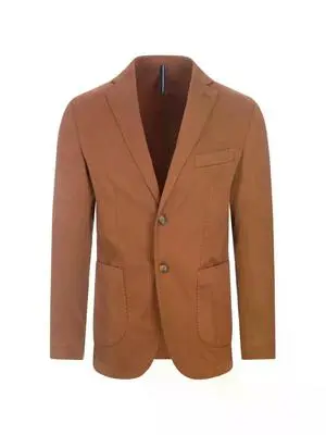 RUSSOCAPRI Oxford Cotton Blazer