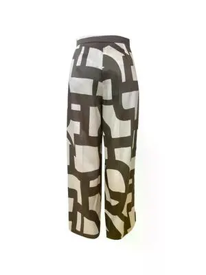 Marella Emmalbero Geometric Print Trousers