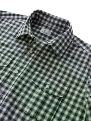 Woolrich Check Pocket Shirt - Blue