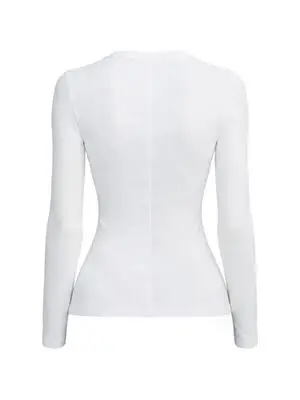 Enza Costa Supima Cotton T-shirt - White
