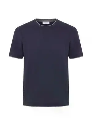 GRAN SASSO Short-sleeved T-shirt - Blue