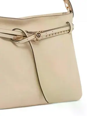 Pinko Studded Embellished Shoulder Bag - Neutrals