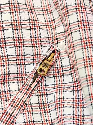 WILLY CHAVARRIA Ruff Rider Checked Jacket - White