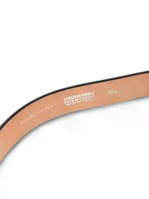 Dsquared2 Polished Buckle Belt