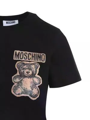 Moschino Teddy-appliqued T-shirt