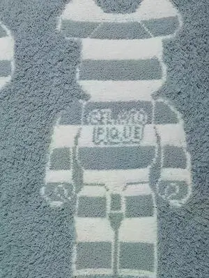 MEDICOM TOY Striped-cartoon Rug