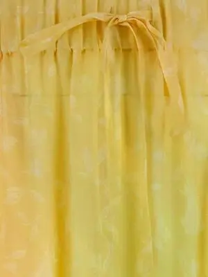 GRIFONI Floral-print Midi Skirt