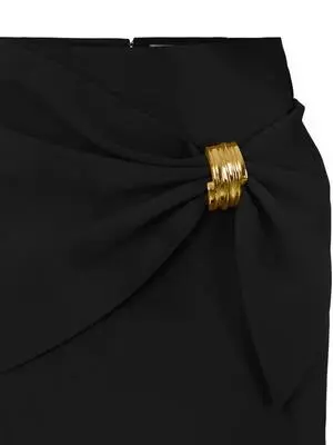 Elisabetta Franchi Gathered-detail Mini Skirt