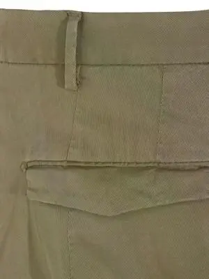 PT TORINO Edge Pleated Trousers - Green