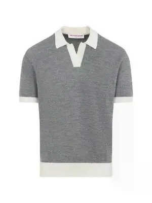 Orlebar Brown Contrast-trim Short-sleeve Polo Shirt