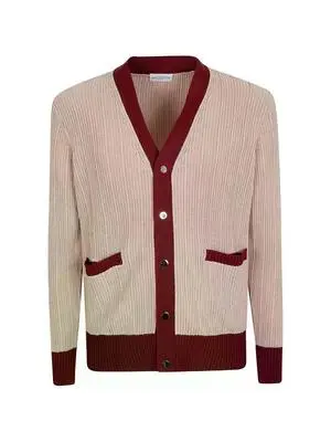 Ballantyne Ribbed Cardigans For Men