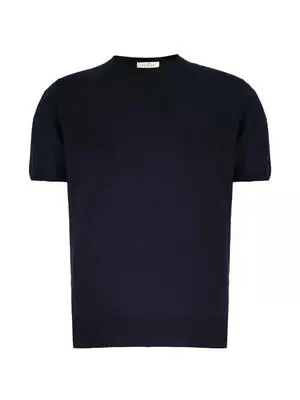 PANICALE Short-sleeve Silk T-shirt