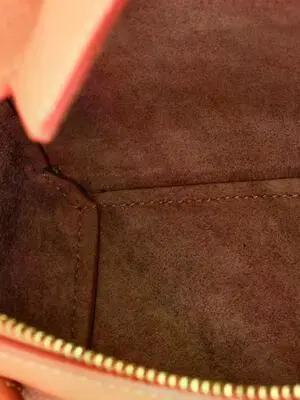Celine Belt Bag Textured Leather Pico Shoulder Bag - Pink