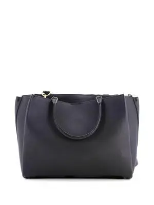 LOUIS VUITTON Lockmeto Leather Satchel - Black
