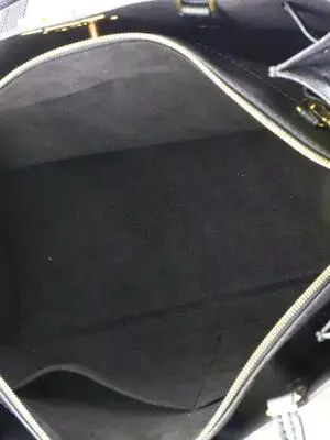 LOUIS VUITTON Lockmeto Leather Satchel - Black