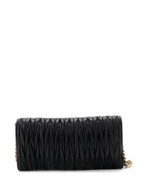 Miu Miu Flap Matelasse Leather Small Crossbody Bag