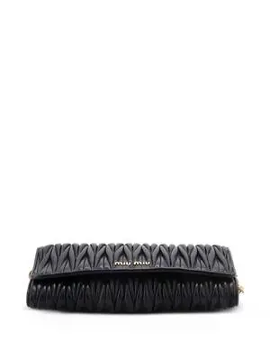 Miu Miu Flap Matelasse Leather Small Crossbody Bag