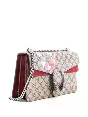 Gucci Dionysus Blooms Print Gg Coated Canvas Small Shoulder Bag - Brown