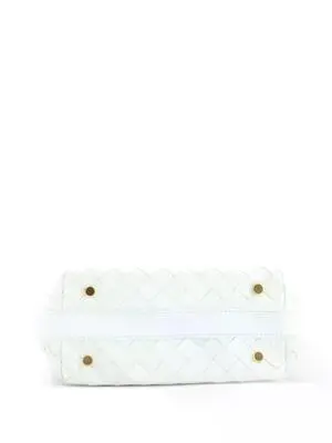 Bottega Veneta Wallace Intrecciato Nappa Mini Shoulder Bag - Green