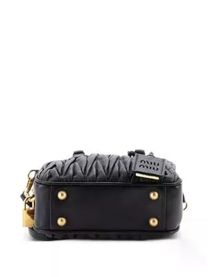 Miu Miu Arcadie Top Handle Bag Matelasse Leather Small Satchel